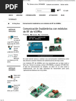 Primeros Pasos Con Arduino y XBee | PDF | Arduino | USB