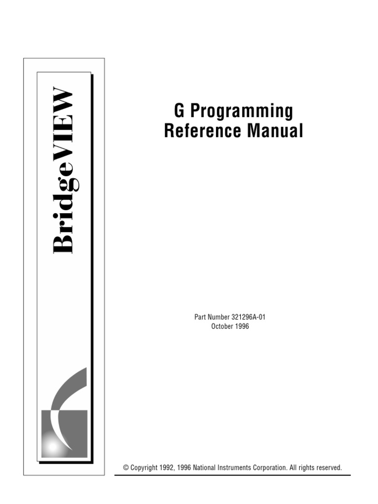 G Programming Reference Manual | PDF | Array Data Type | Control Flow