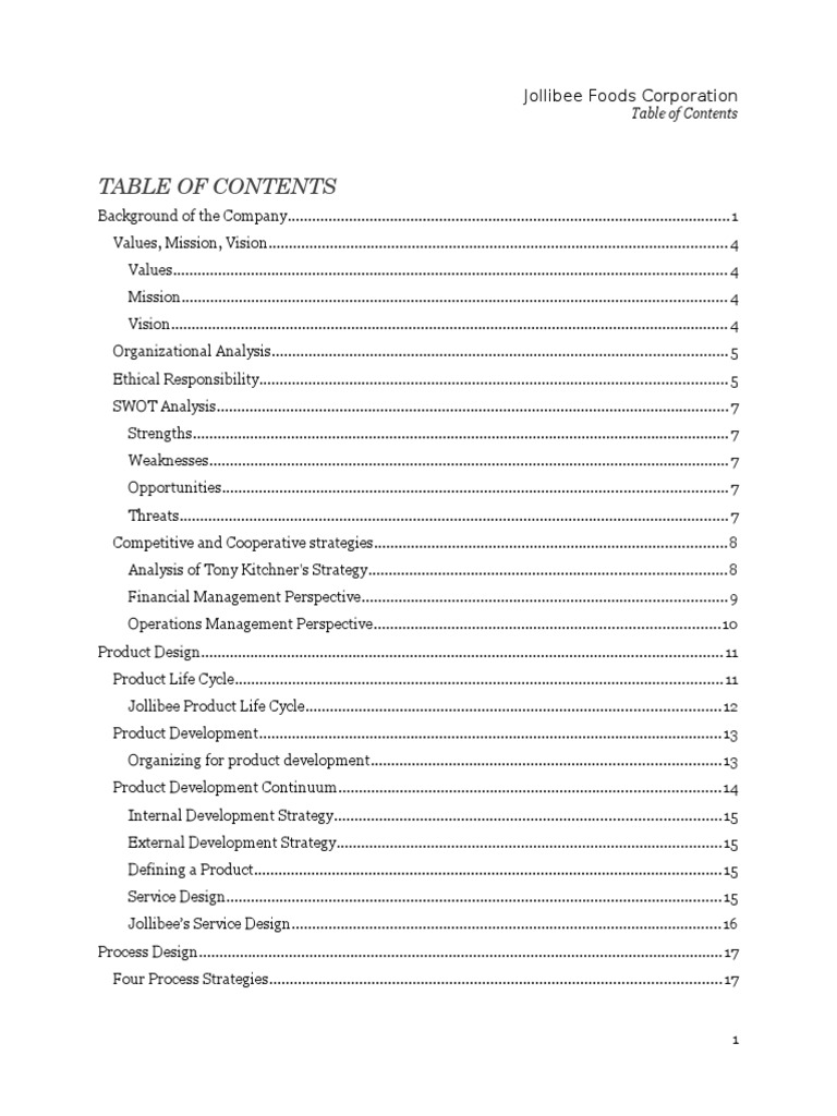 Jollibee Operations and Supply Chain Analysis | PDF | Fast Food ...