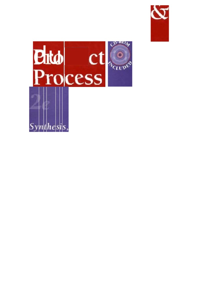 Product and Process Design Principles: Synthesis, Analysis, and ...