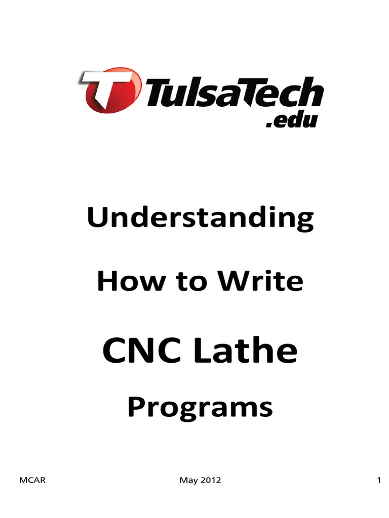 Lathe CNC Programming | PDF | Cartesian Coordinate System | Numerical ...