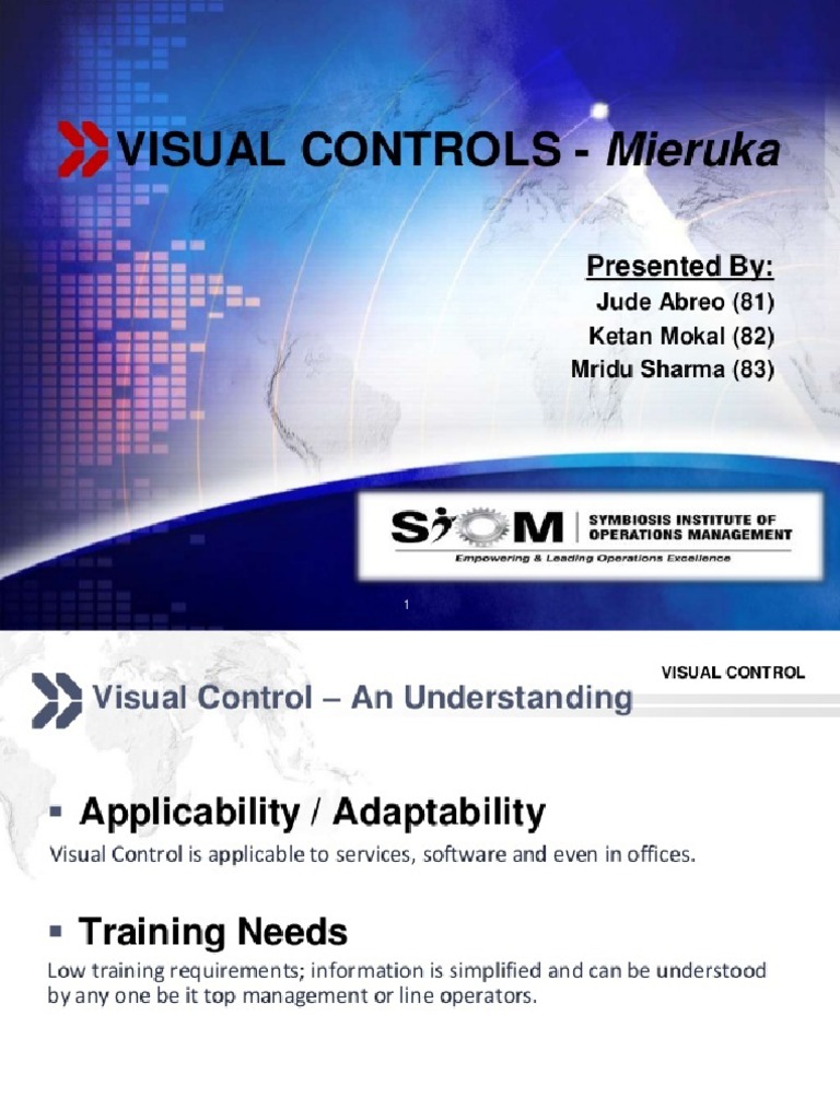 Visual Controls Mieruka by KetanMokal PDF | PDF