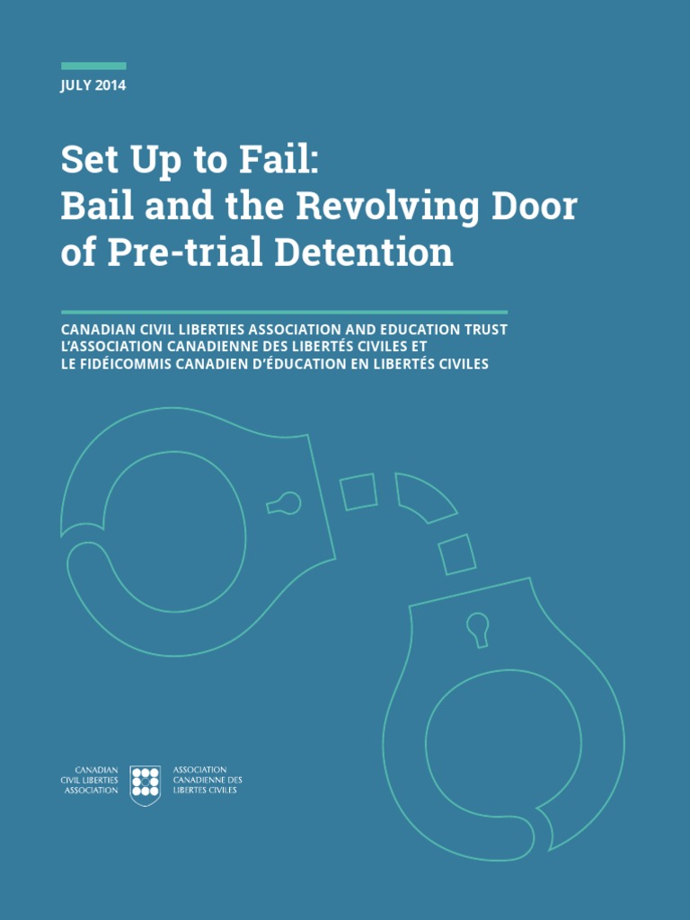 Set Up To Fail | Download Free PDF | Bail | Remand (Detention)