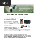 Standard ID Card Sizes Explained | PDF | Identity Document | Printer ...