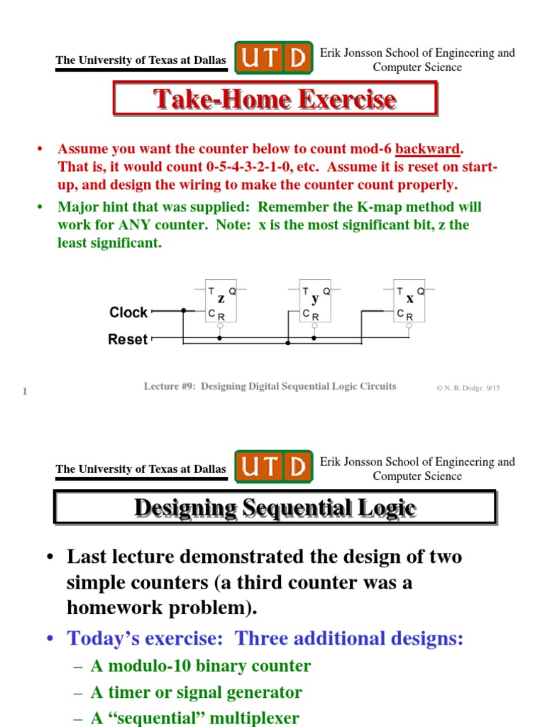 Lec9 PDF | PDF | Electronic Engineering | Digital Electronics Lec9 PDF | PDF | Electronic Engineering | Digital Electronics