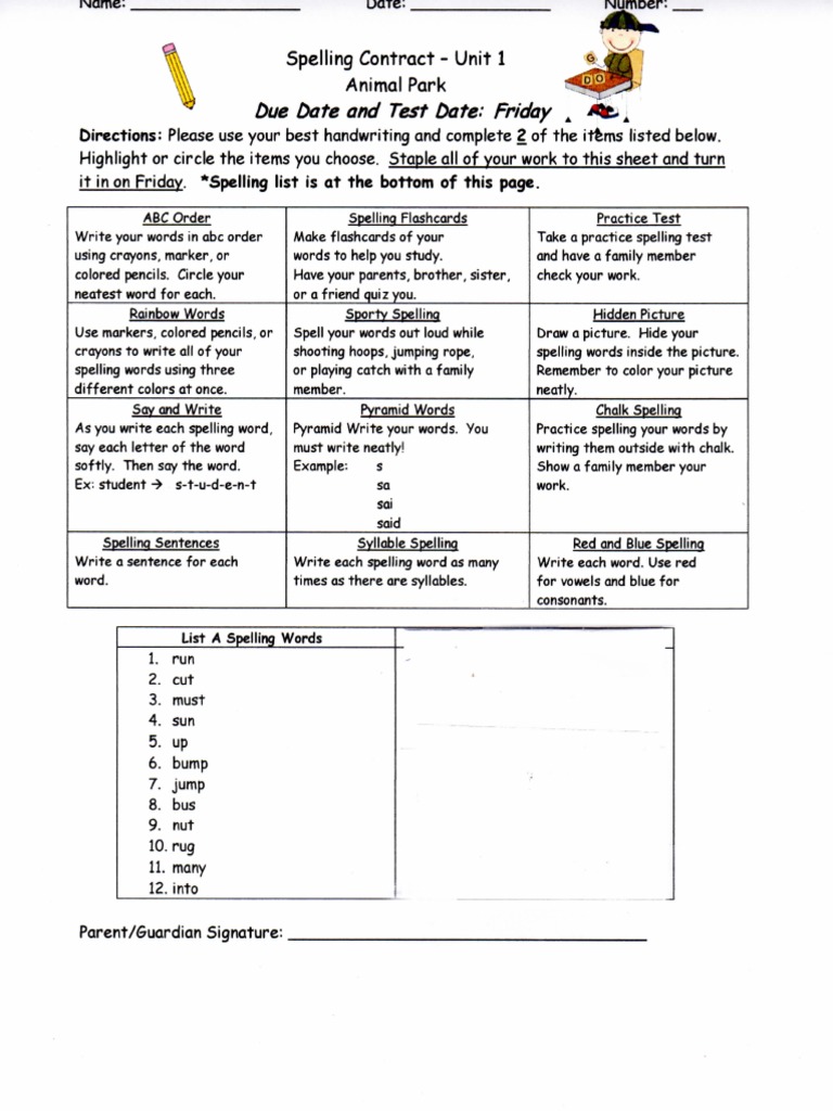 Unit 1 Week 6 Homework Contract 1 | PDF