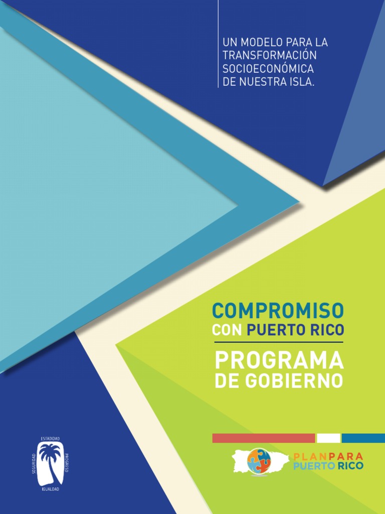 Plan Puerto Rico PDF | PDF | Puerto Rico | Desarrollo sostenible