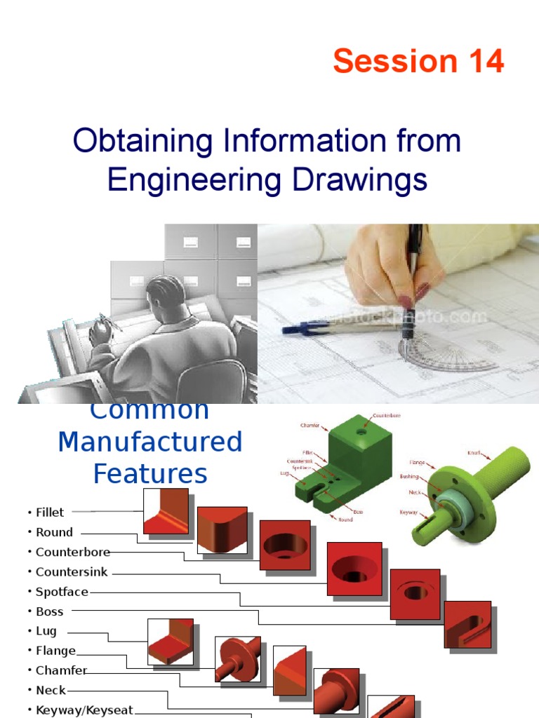 Obtaining Information From Engineering Drawings: Session 14 | PDF ...