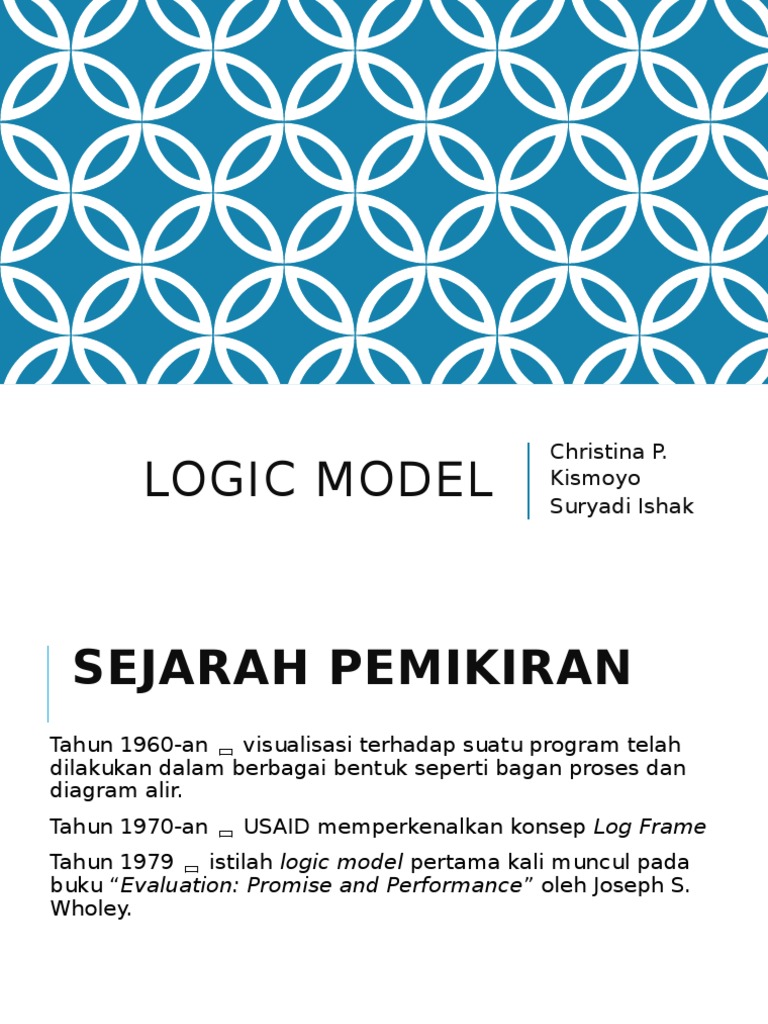 Konsep Logic Model | PDF
