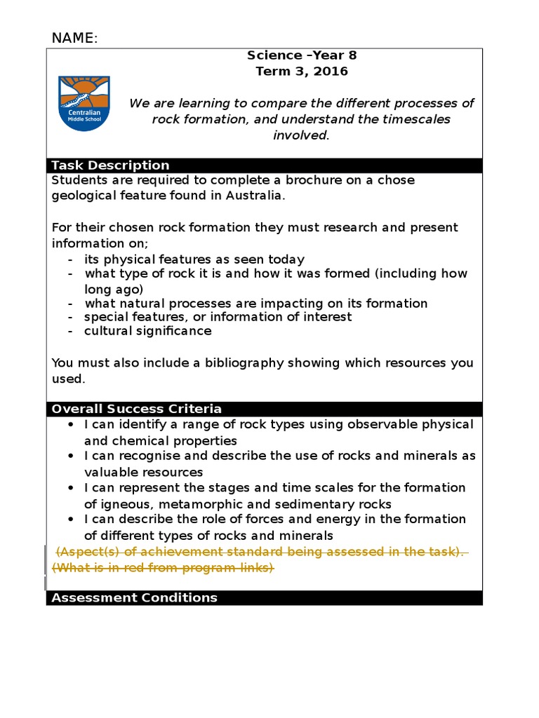 Rock Brochure | PDF | Rock (Geology) | Geology
