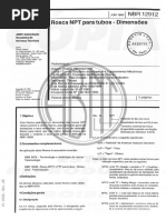 Tabela Rosca NPT | PDF
