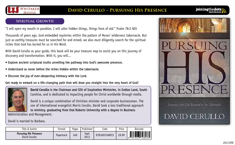 David Cerullo - Pursuing His Presence: Spiritual Growth | PDF