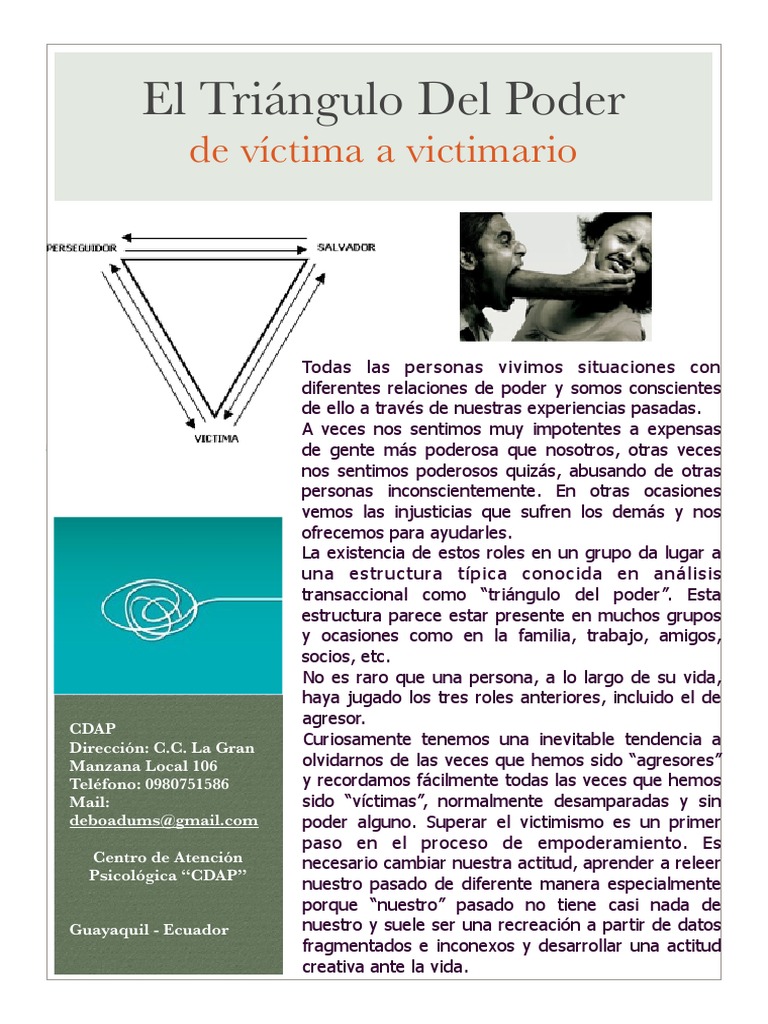 El Triángulo del Poder en Relaciones | PDF