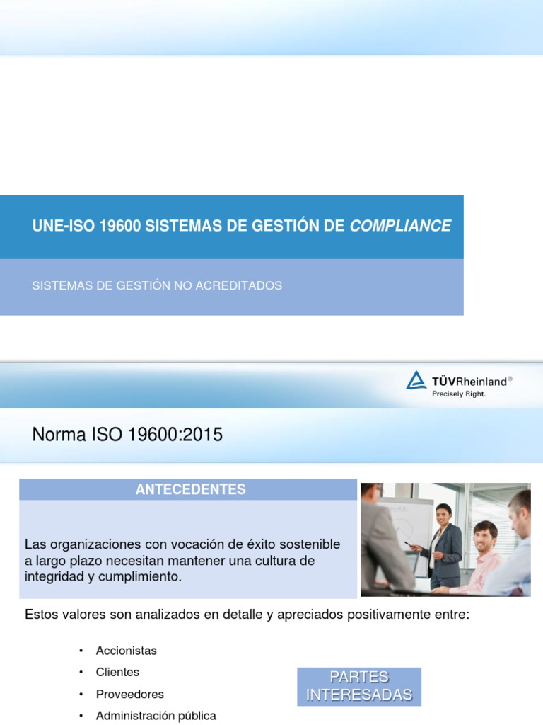 ISO 19600 Compliance Management System Rev 1 | PDF | Planificación ...