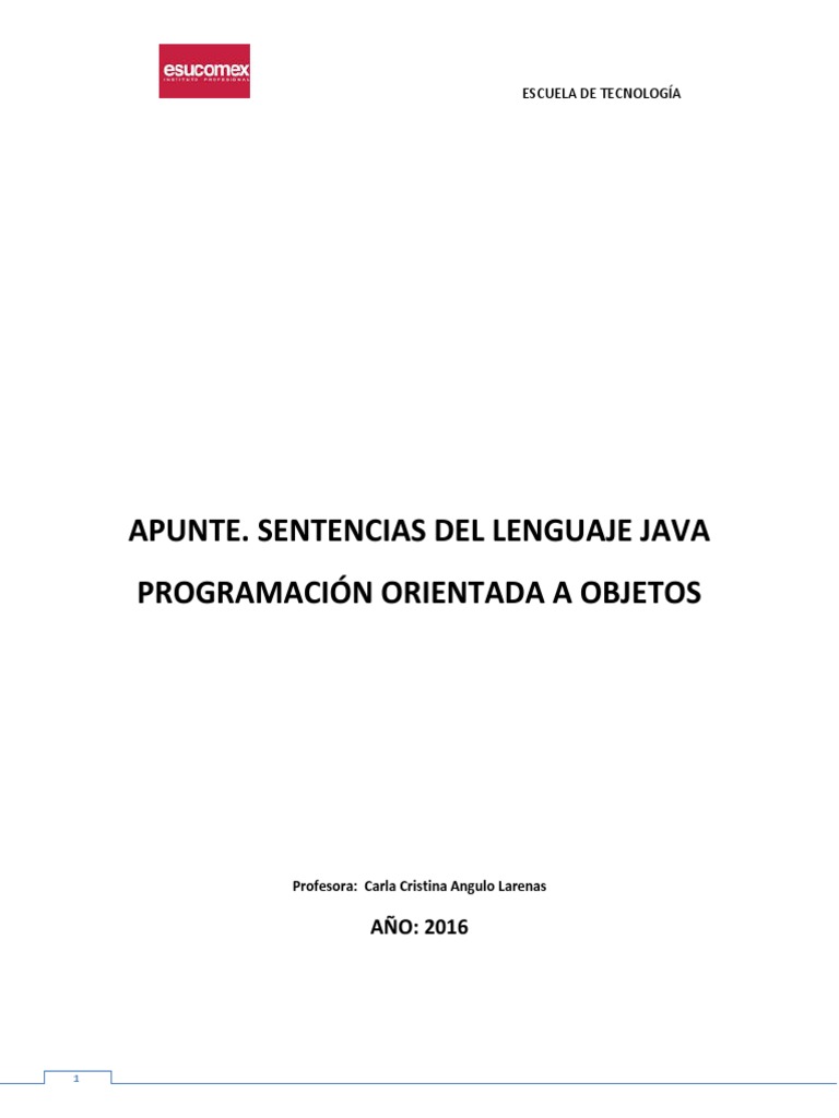 Sentencias Java | Java (Lenguaje de programación) | Comillas