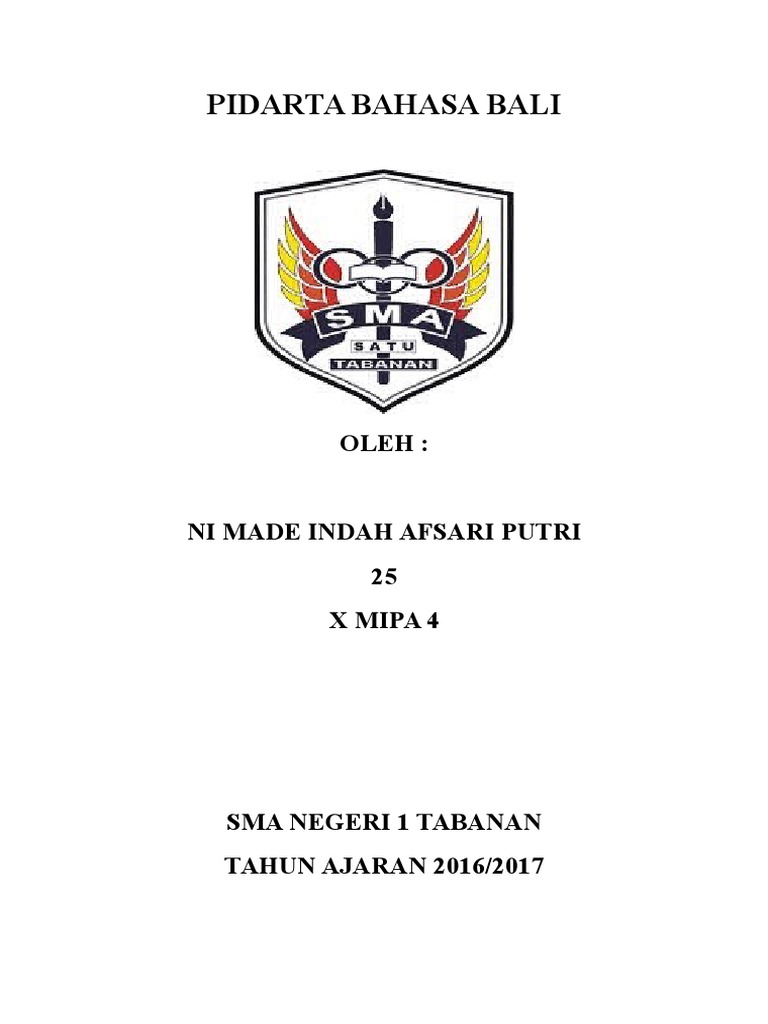 Pidarta BHS. BAli | PDF