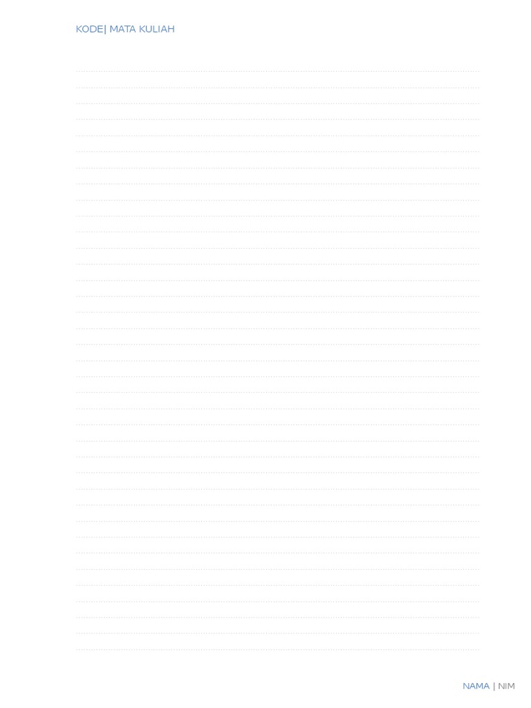 Paper Line Biru | PDF