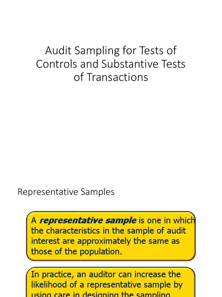 Audit Sampling | PDF | Sampling (Statistics) | Risk