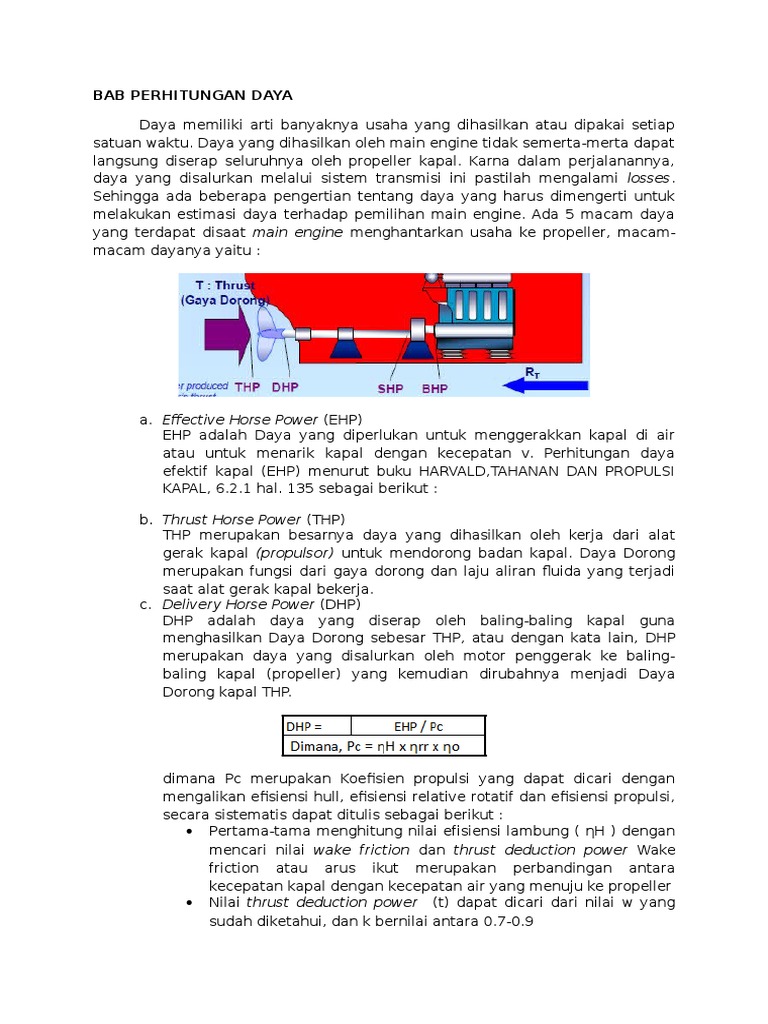 Bab Perhitungan Daya | PDF