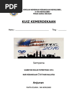 Kuiz Merdeka 2024 | PDF