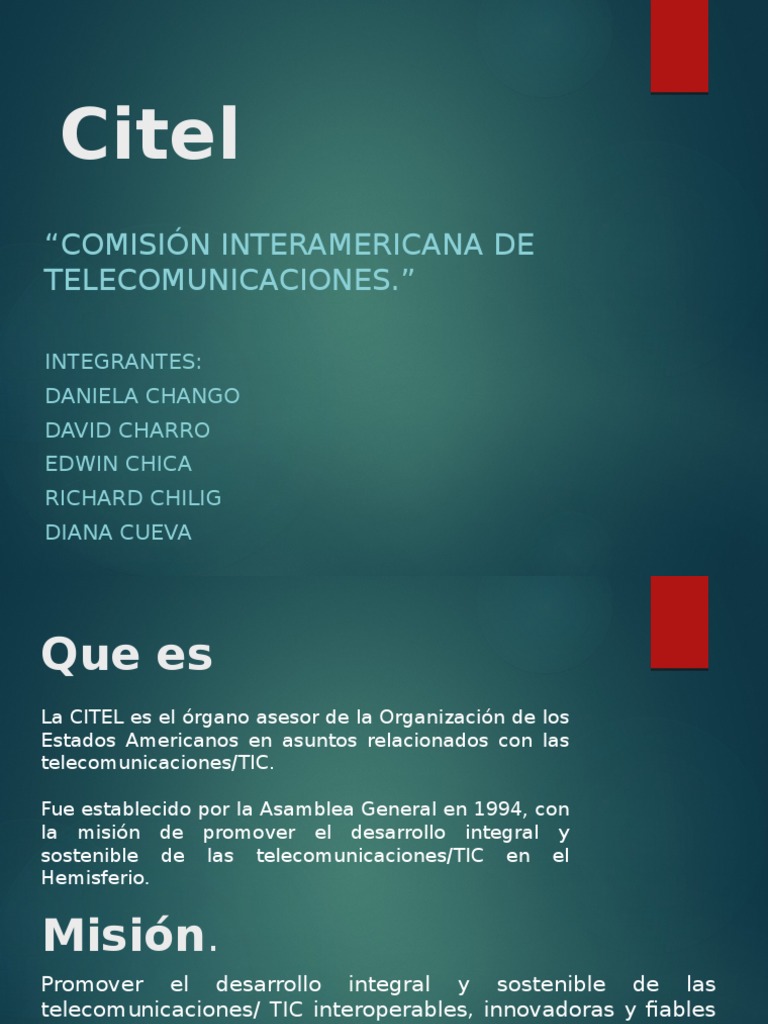 Funciones y Estructura de CITEL | PDF | Gobierno