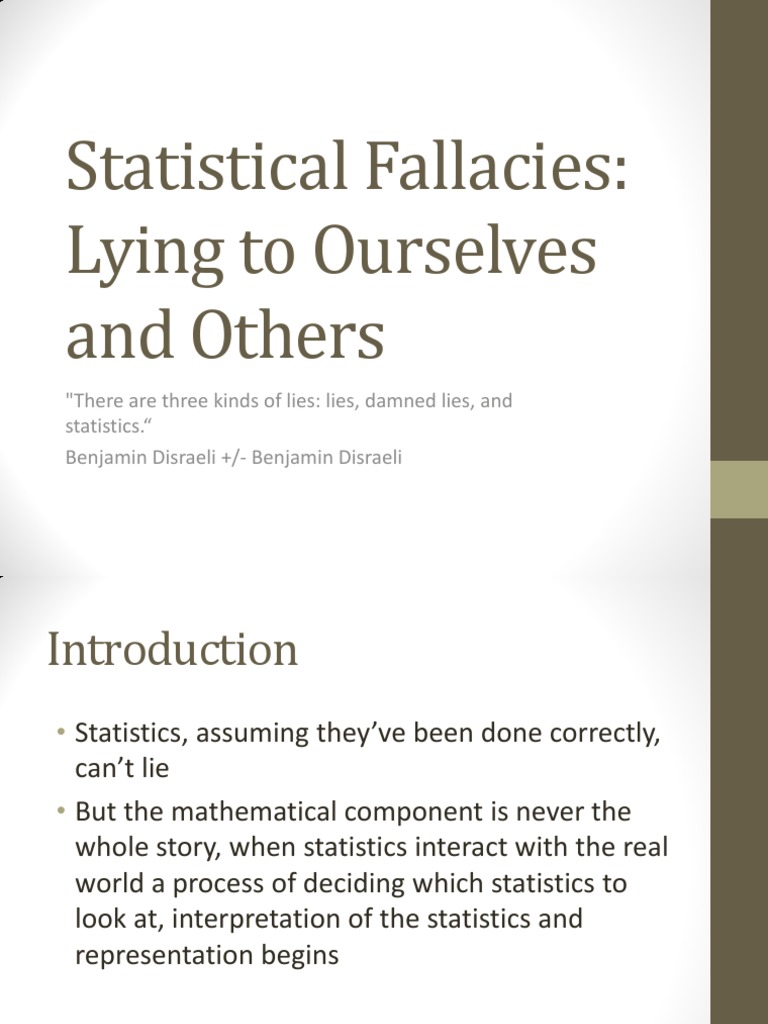Statistical Fallacies | PDF | Statistics | Epistemology