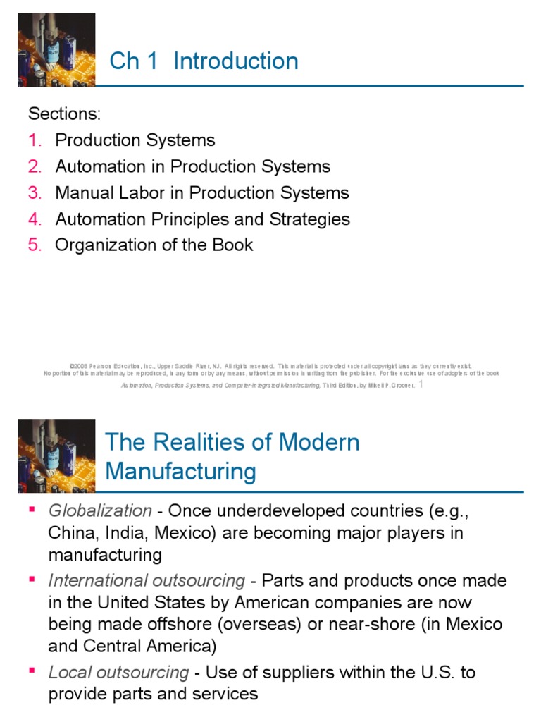 Chapter 1 P.Groover | PDF