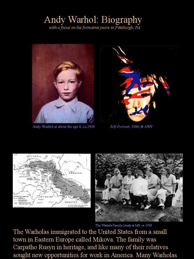 Biography of Andy Warhol | Download Free PDF | Andy Warhol | Art Media