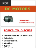 Overview of DC Motors and Applications | PDF | Electric Motor ...