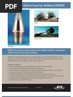 M557, PD-PDSQ, T-Bar | PDF | Fuze | Artillery