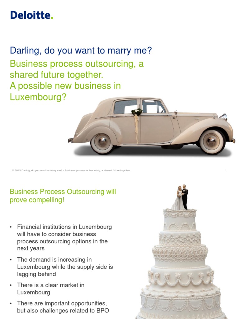 Deloitte Presentation Template: Possible New Business in Luxemborg ...