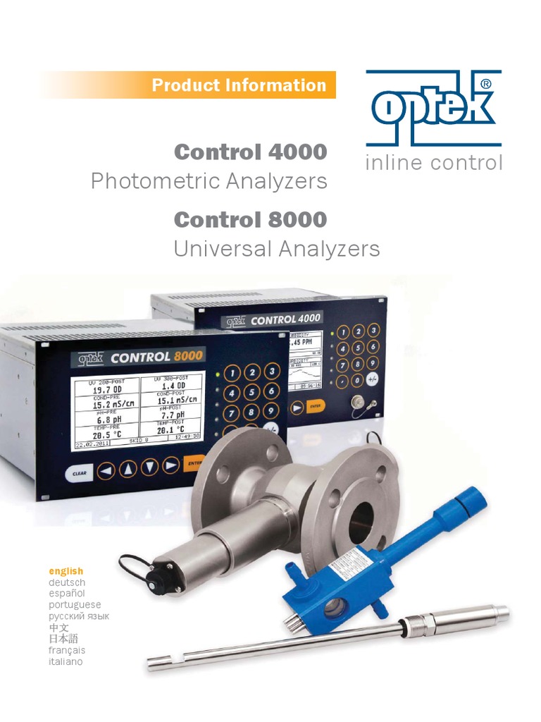 4.5 Optek Brochure | PDF | Sensor | Attenuation