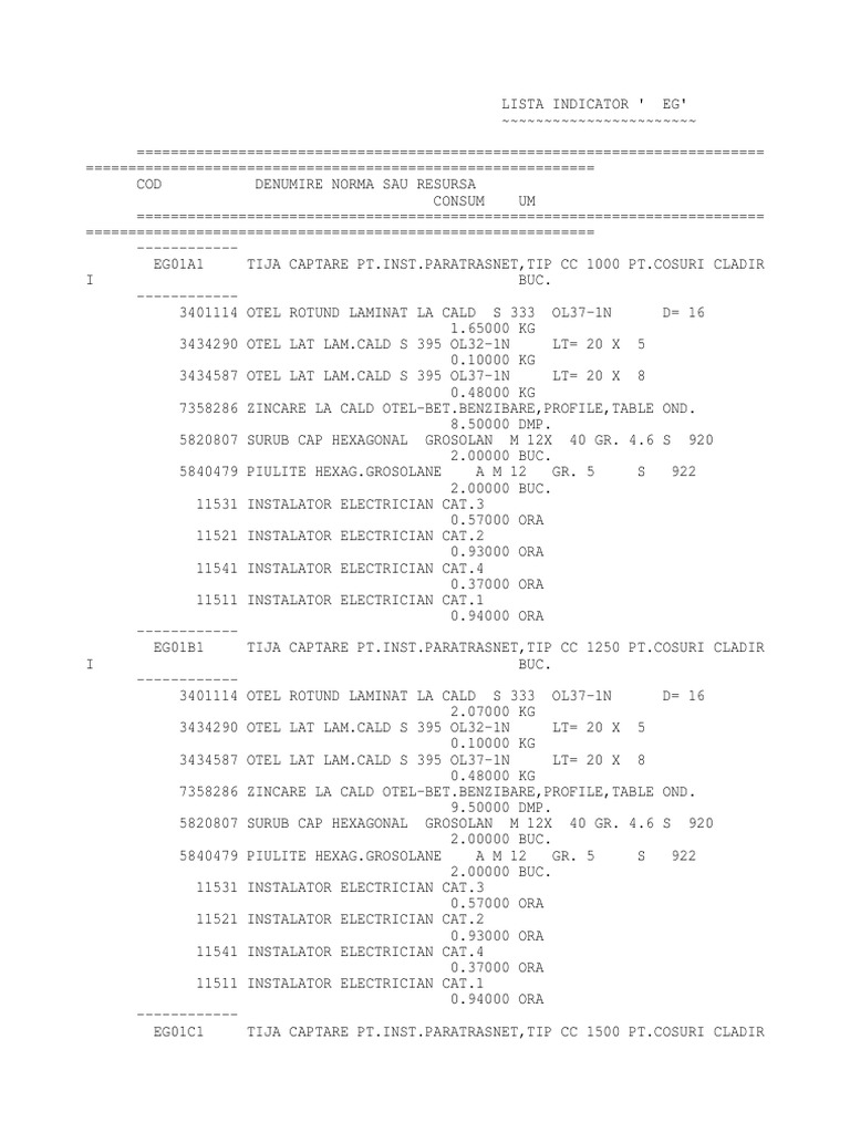 EG-Instalatii de Paratrasnet | PDF