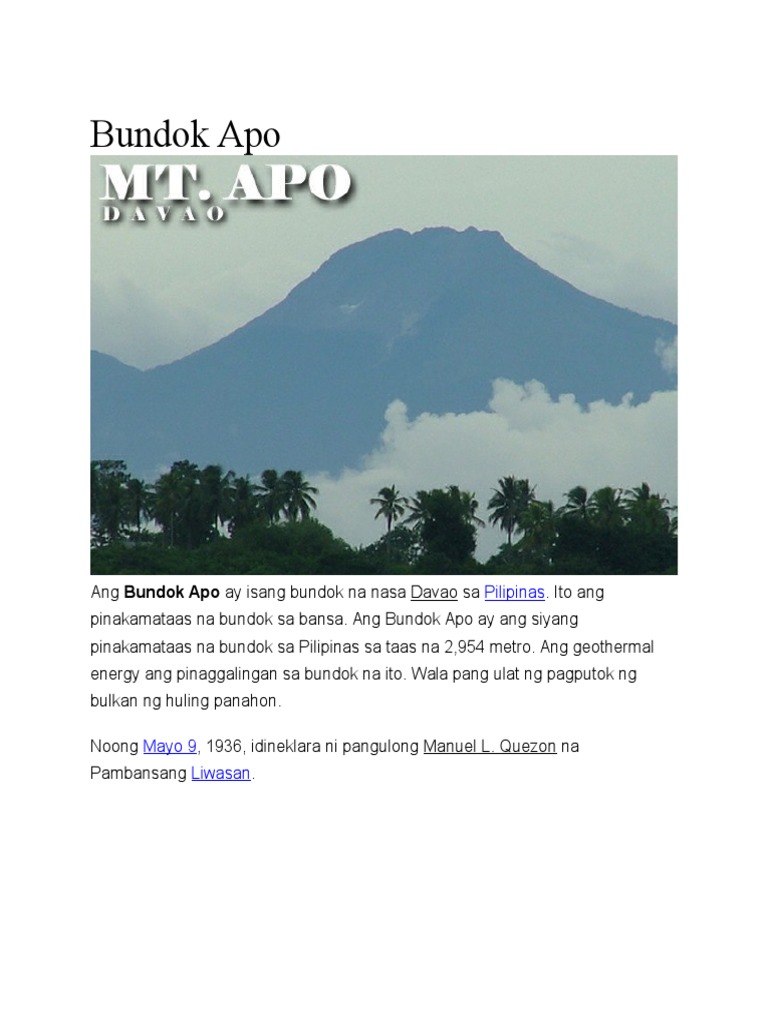 Pinakamalaking Bundok Sa Pilipinas | pinakavlog