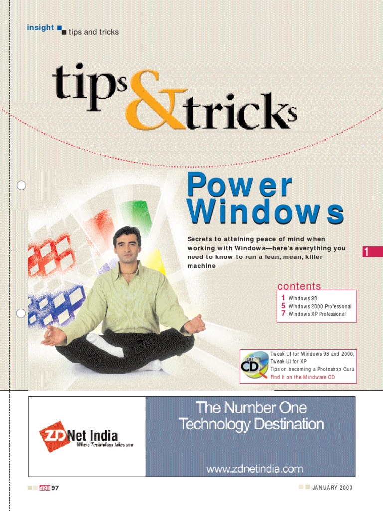 Tips and Tricks | PDF | Bios | Windows 2000