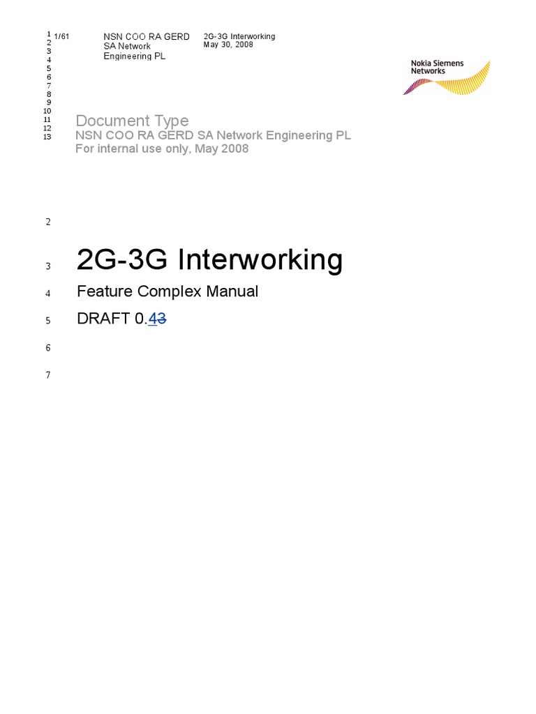 2G-3G Interworkingzz | PDF