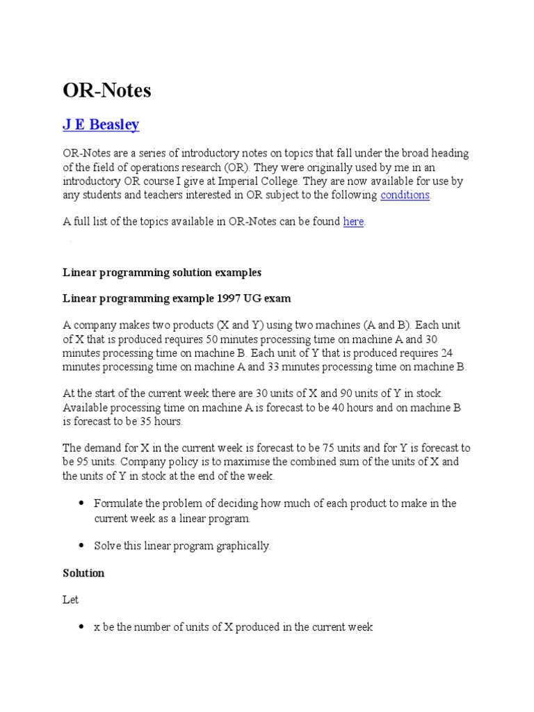 Linear Programming | PDF | Linear Programming | Function (Mathematics)