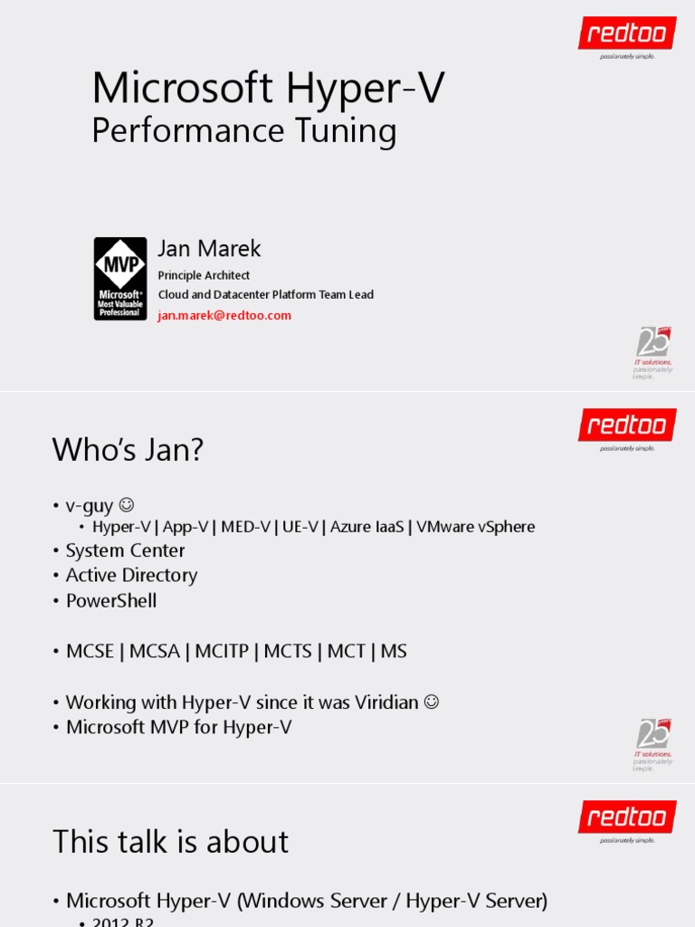 Marek Jan Microsoft Hyper V Performance Tuning Pdf Hyper V
