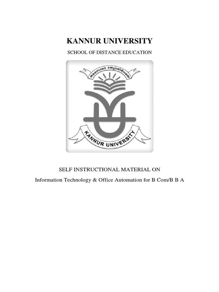 Informatics Skills and Office Automation | PDF | Computer Data Storage ...