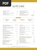 Blue Box Cafe Menu | PDF | Salad | Foods