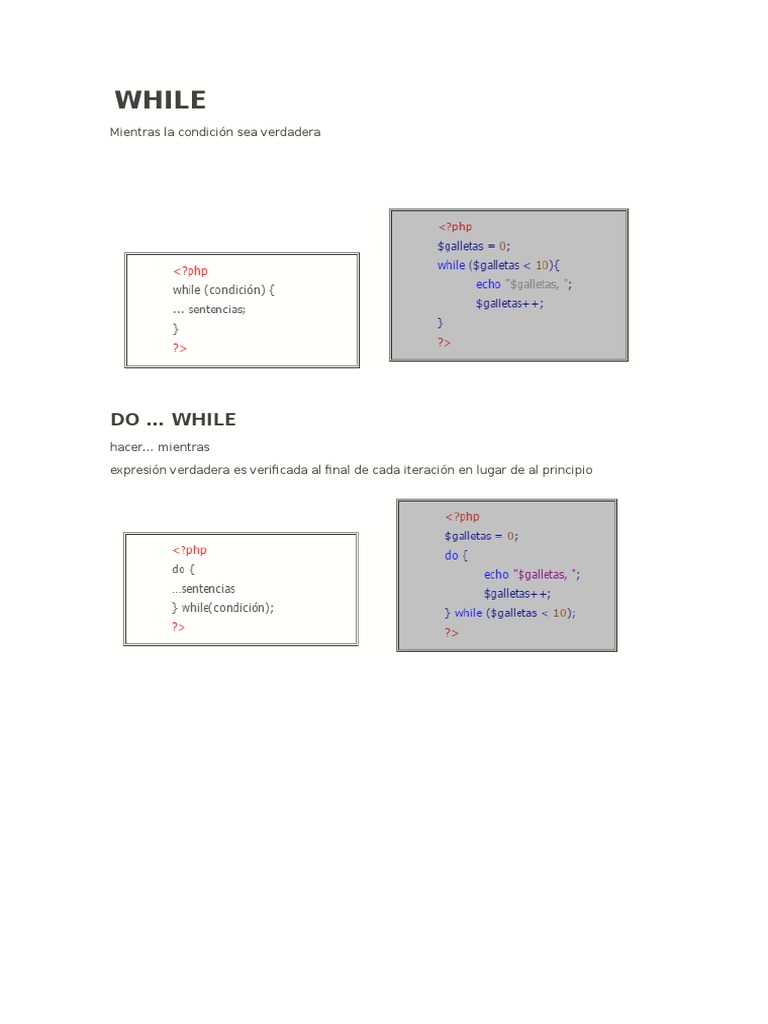 Bucles | PDF | Informática