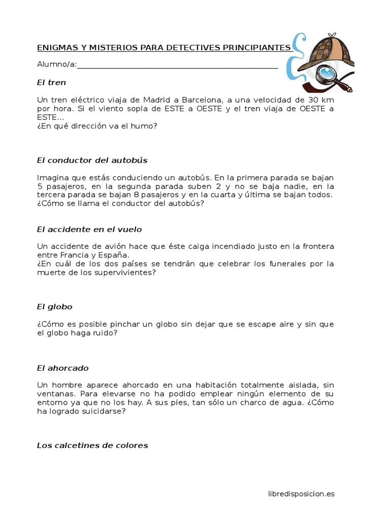 154 Enigmas Y Misterios Para Principiantes Pdf Ocio Violencia