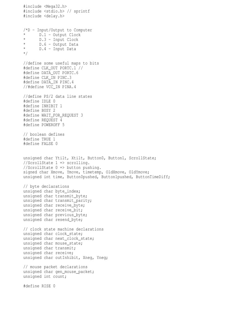 Air Mouse Code | PDF | Integer (Computer Science) | Queue (Abstract ...