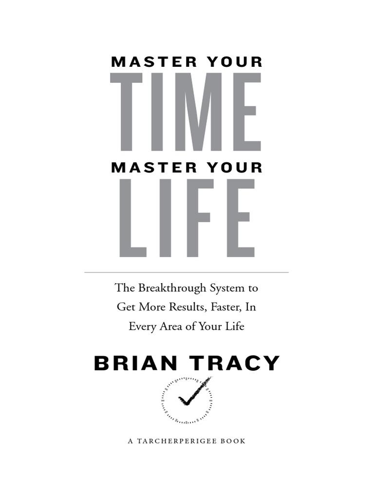 Master Your Time Master Your Life Excerpt | Download Free PDF ...