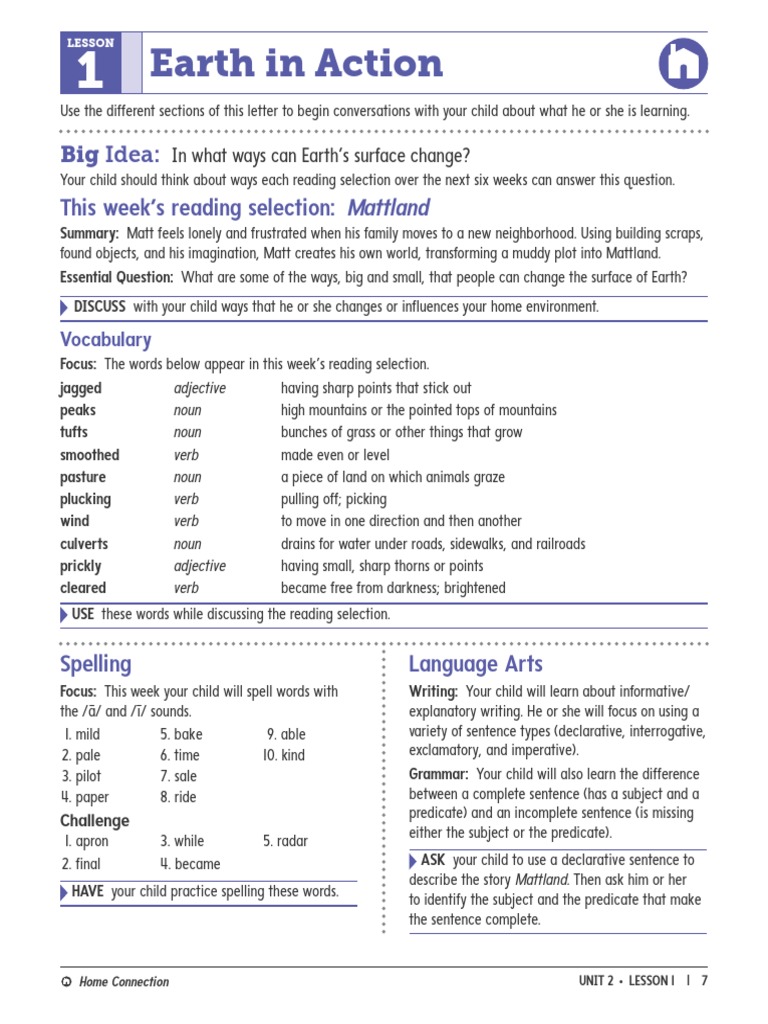 Unit 2 Lesson 1 | PDF