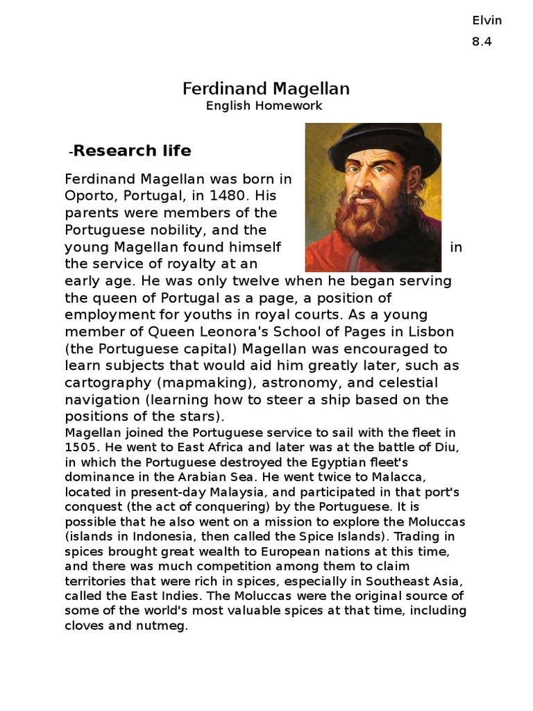 Ferdinand Magellan | PDF | Pacific Ocean | Age Of Discovery