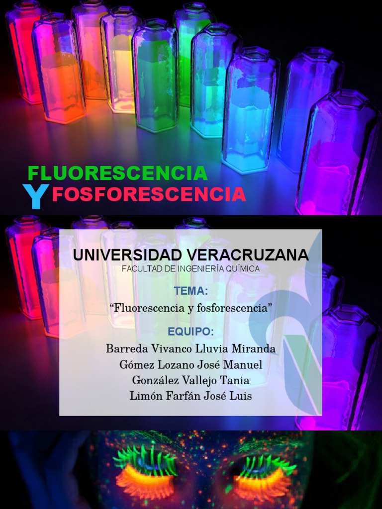 Fluorescencia y Fosforescencia | PDF | Fluorescencia | Moléculas
