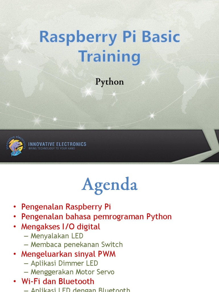 Presentasi - Dasar Raspberry Pi | PDF