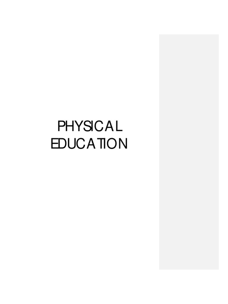 Gr. 3 PE Tagalog Q1 | PDF