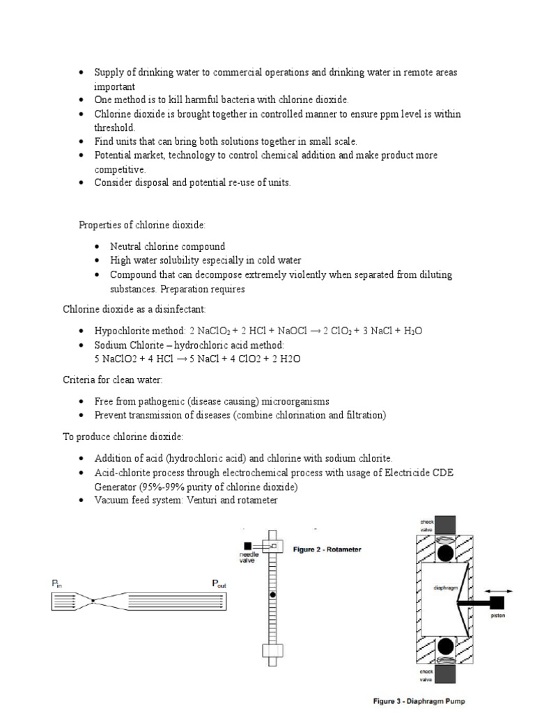 2 Naclo + 2 HCL + Naocl 2 Clo + 3 Nacl + H O | PDF